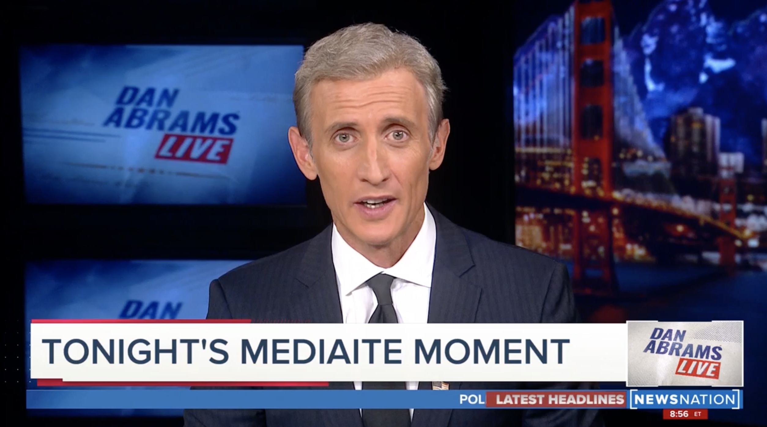 Dan Abrams' Mediaite Moments on News Nation Cable News Show