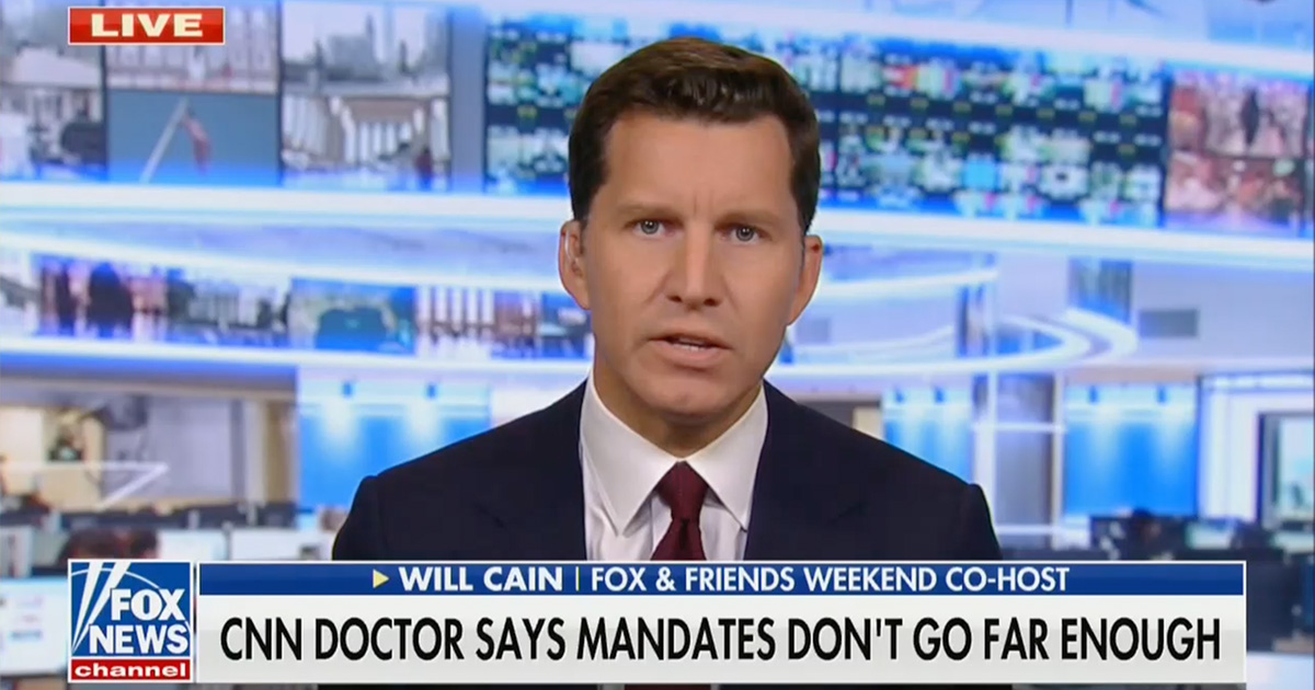 Will Cain Goes After CNN Medical Analyst's Vax Commentary