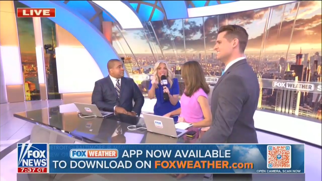 Fox Weather Launches: 'There's No Politics!'