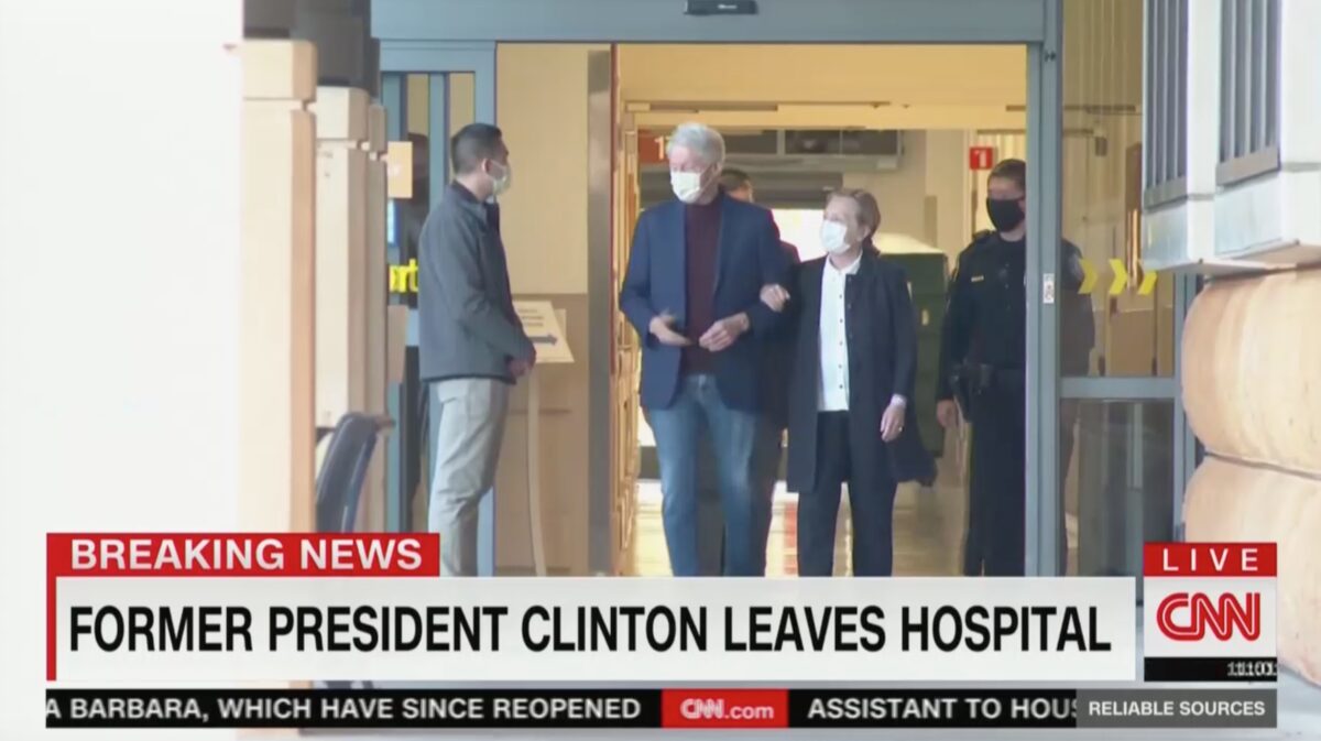 VIDEO: Bill Clinton Leaves Hospital After Blood Infection