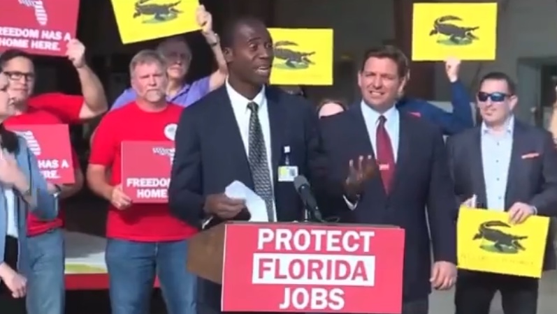 FL Surgeon General Criticized for Not Masking Up in Meeting