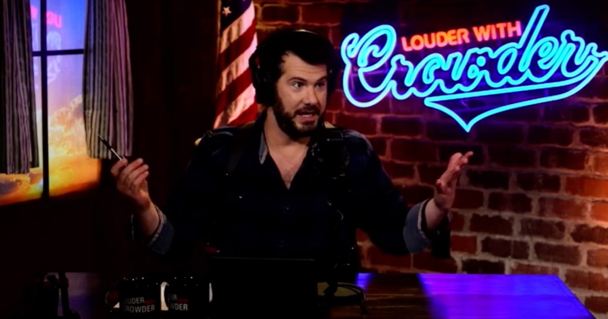 Steven Crowder Mocks Reporter for 'Aggressively Asian Face'