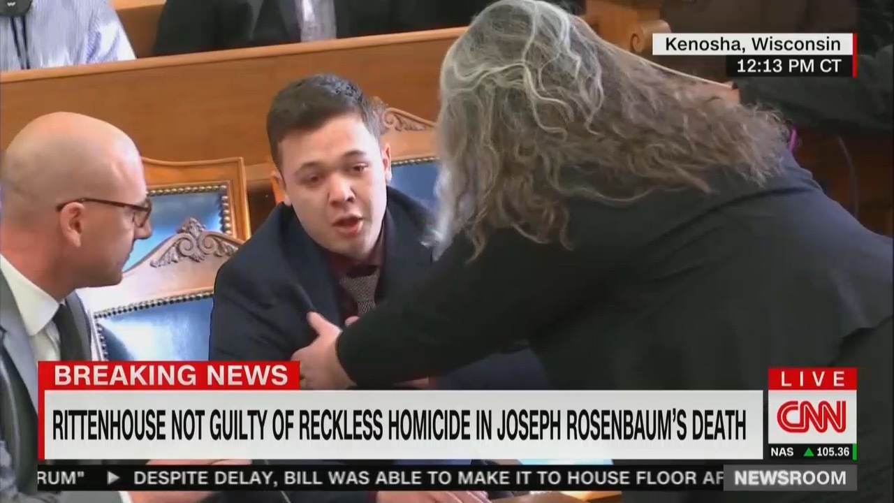 Kyle Rittenhouse Breaks Down in Tears During Verdict (VIDEO)