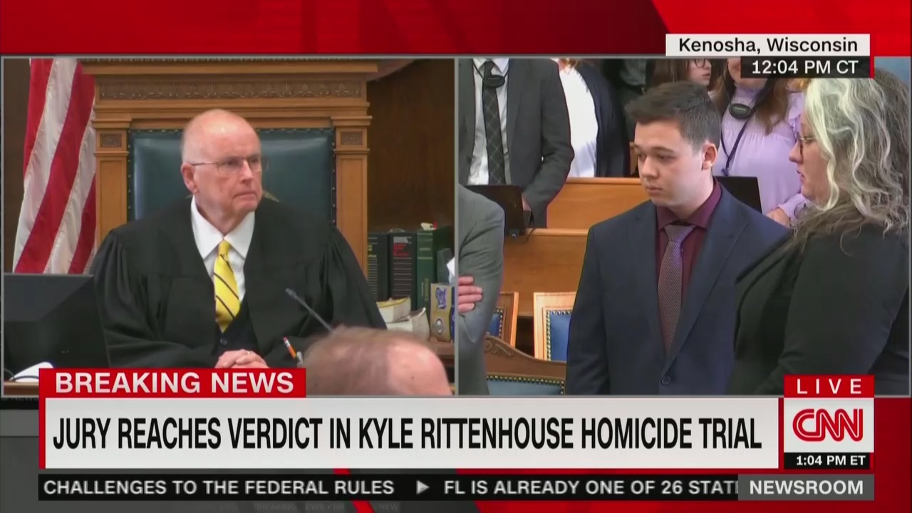 Rittenhouse Trial Verdict: Jury Finds Kyle NOT Guilty
