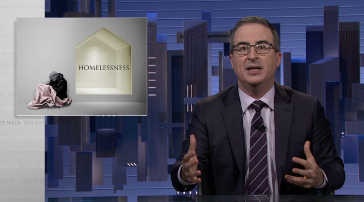 Winner: John Oliver. Loser: Harris Faulkner