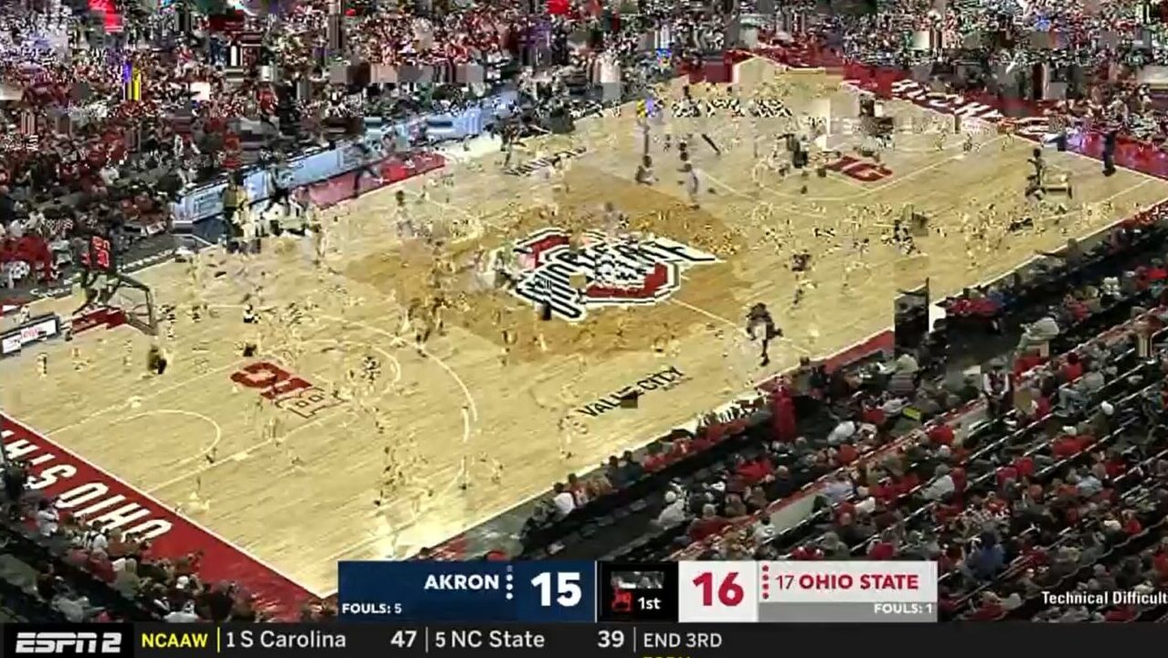 ESPN Technical Difficulties Mar Akron-Ohio State Broadcast