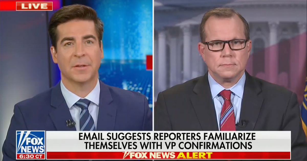 Fox Segment Suggests Kamala Harris Could Be Replaced as VP