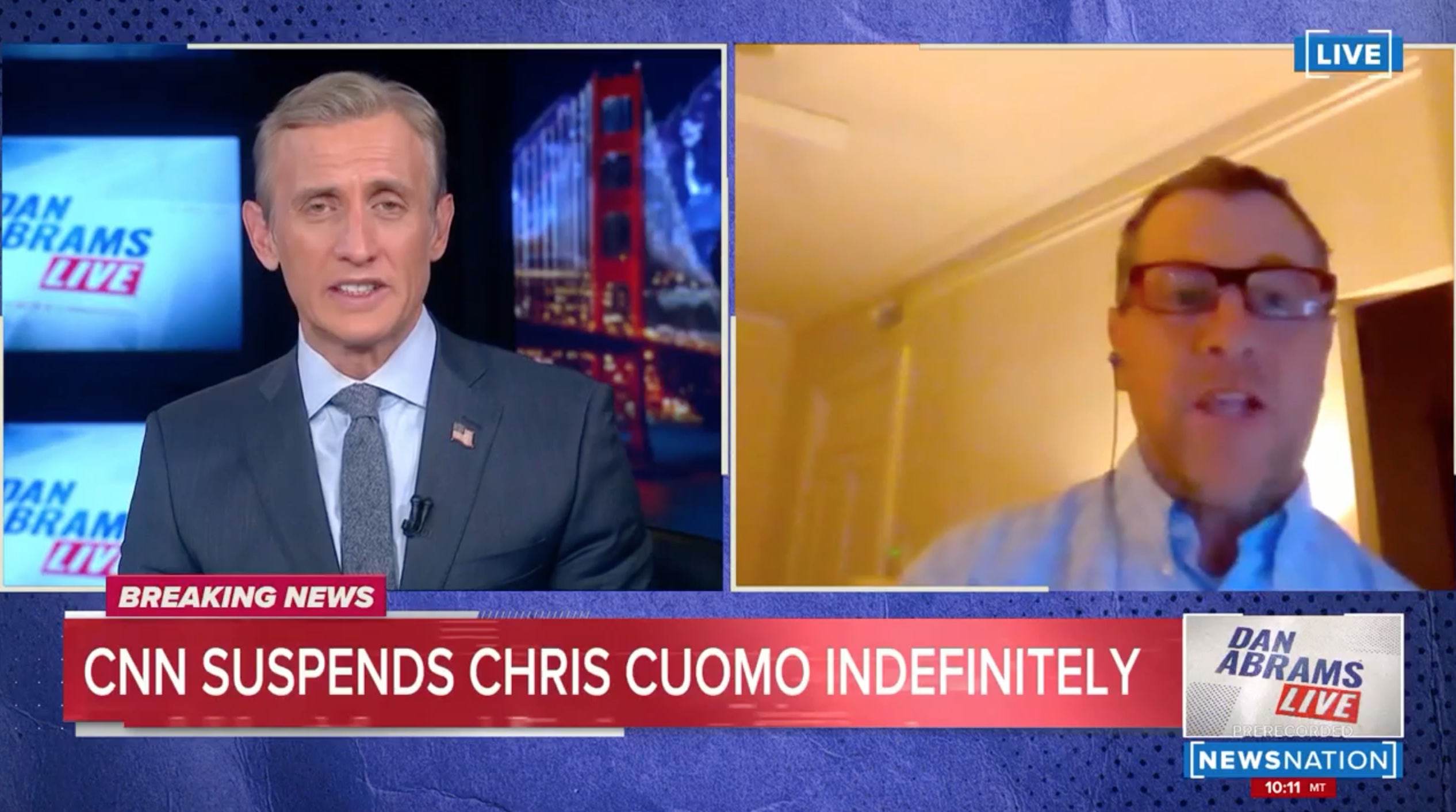 Dan Abrams, Erik Wemple Clash on Chris Cuomo Media Scandal