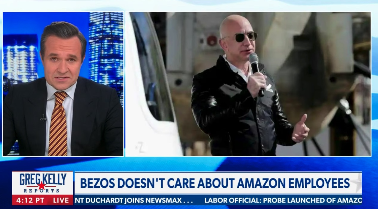 Greg Kelly Hits Bezos After Amazon Warehouse Collapse