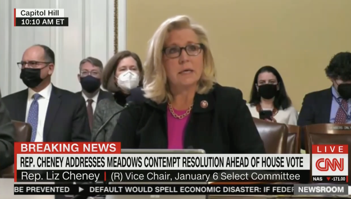 Liz Cheney Has More Texts Mark Meadows Received on Jan. 6