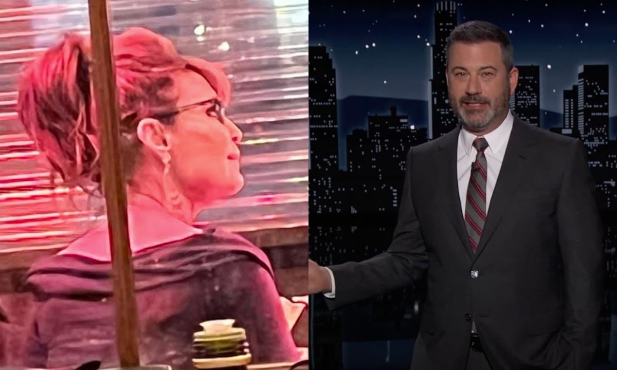 Jimmy Kimmel Rips Sarah Palin for Dining At Elio's