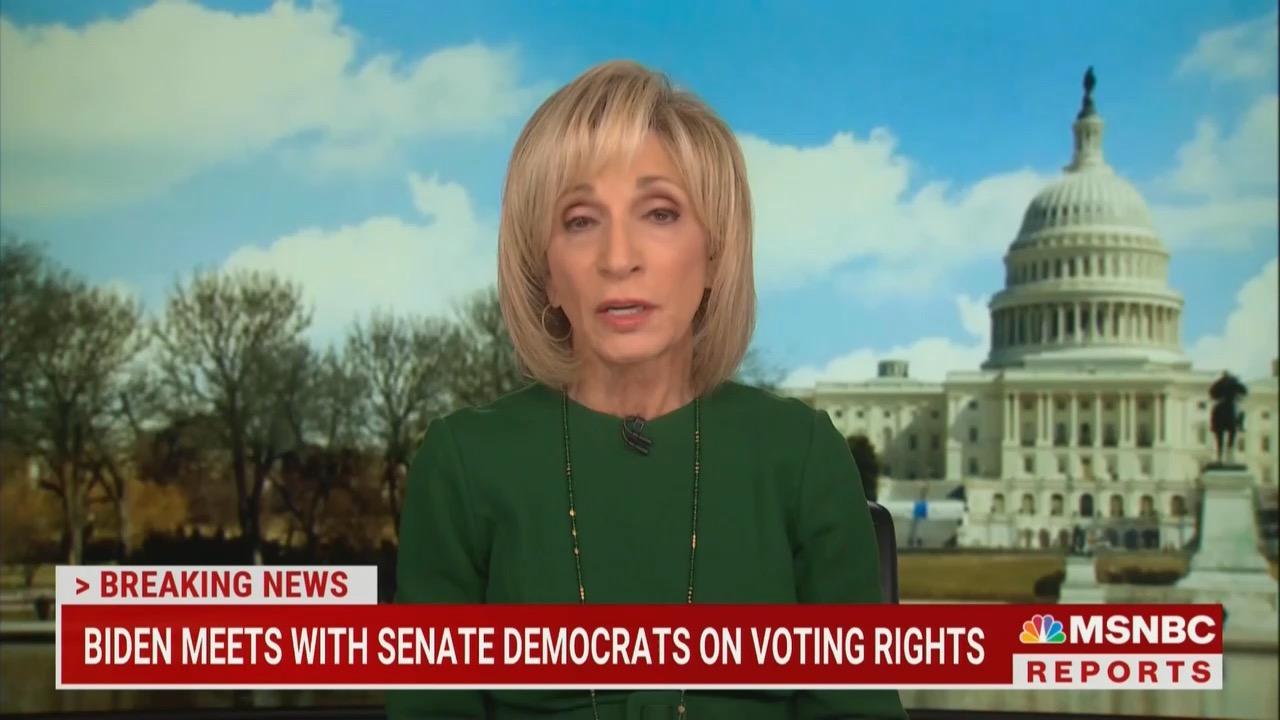 Andrea Mitchell: Kyrsten Sinema Totally Embarrassed Biden