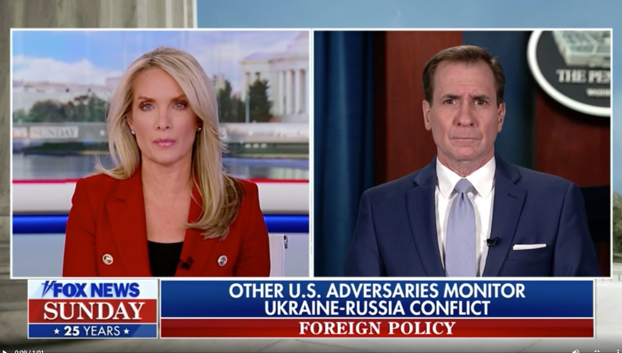 Fox's Dana Perino Asks Pentagon's John Kirby About Military 'Wokeness'