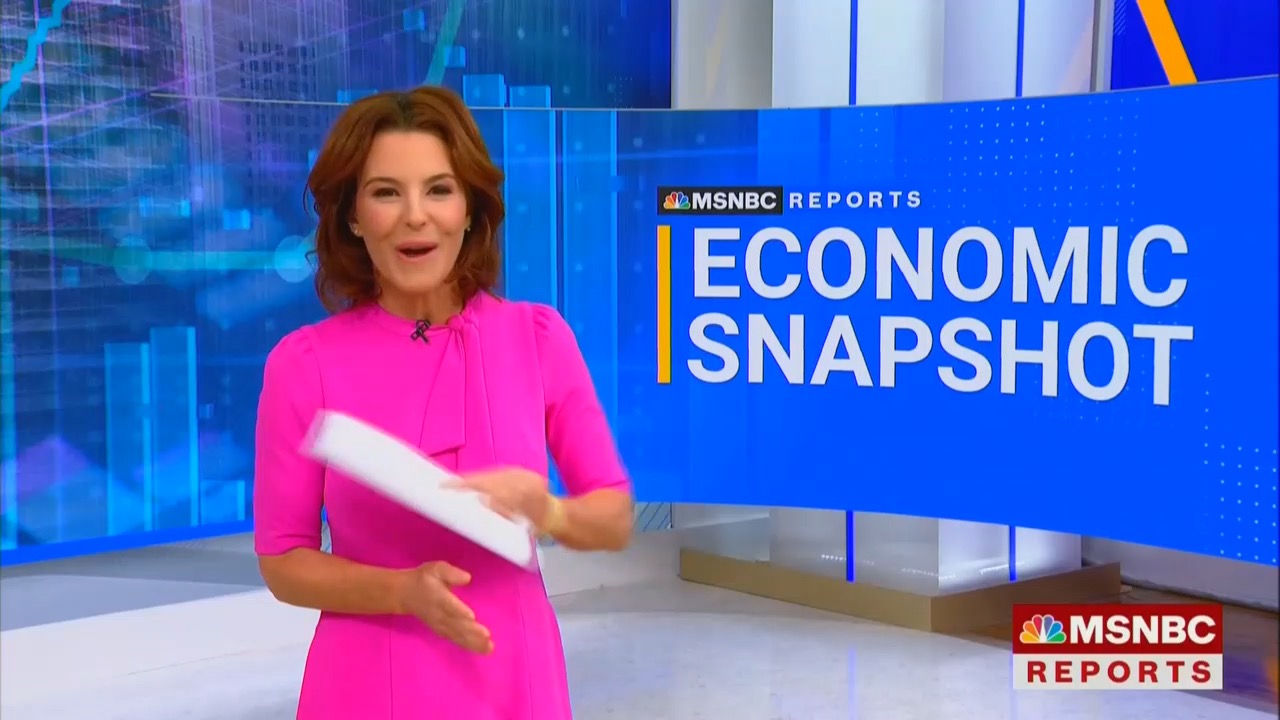 MSNBC's Stephanie Ruhle Ecstatic Over Latest GDP Growth