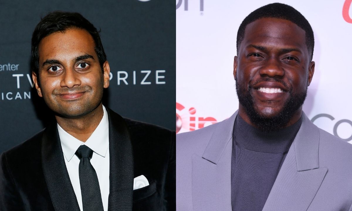 Aziz Ansari Tells Kevin Hart He's Off the Internet