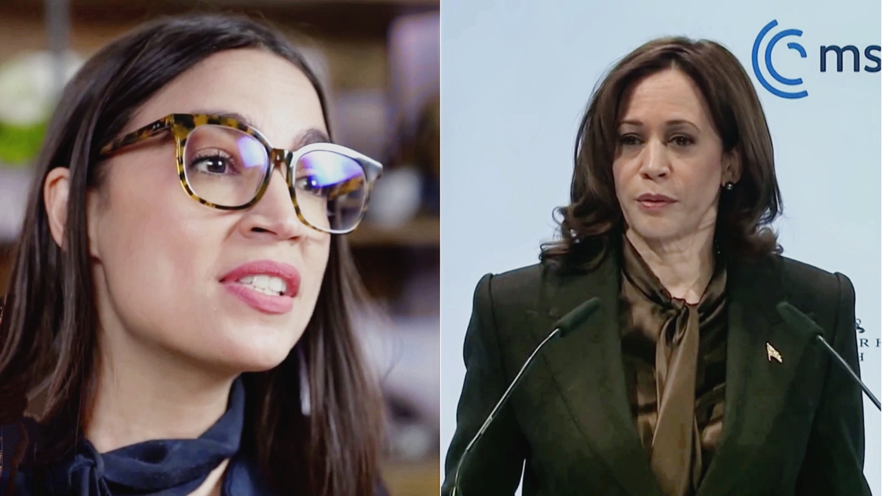 Kamala Harris TRIPLES AOC Support in Bidenless 2024 Primary