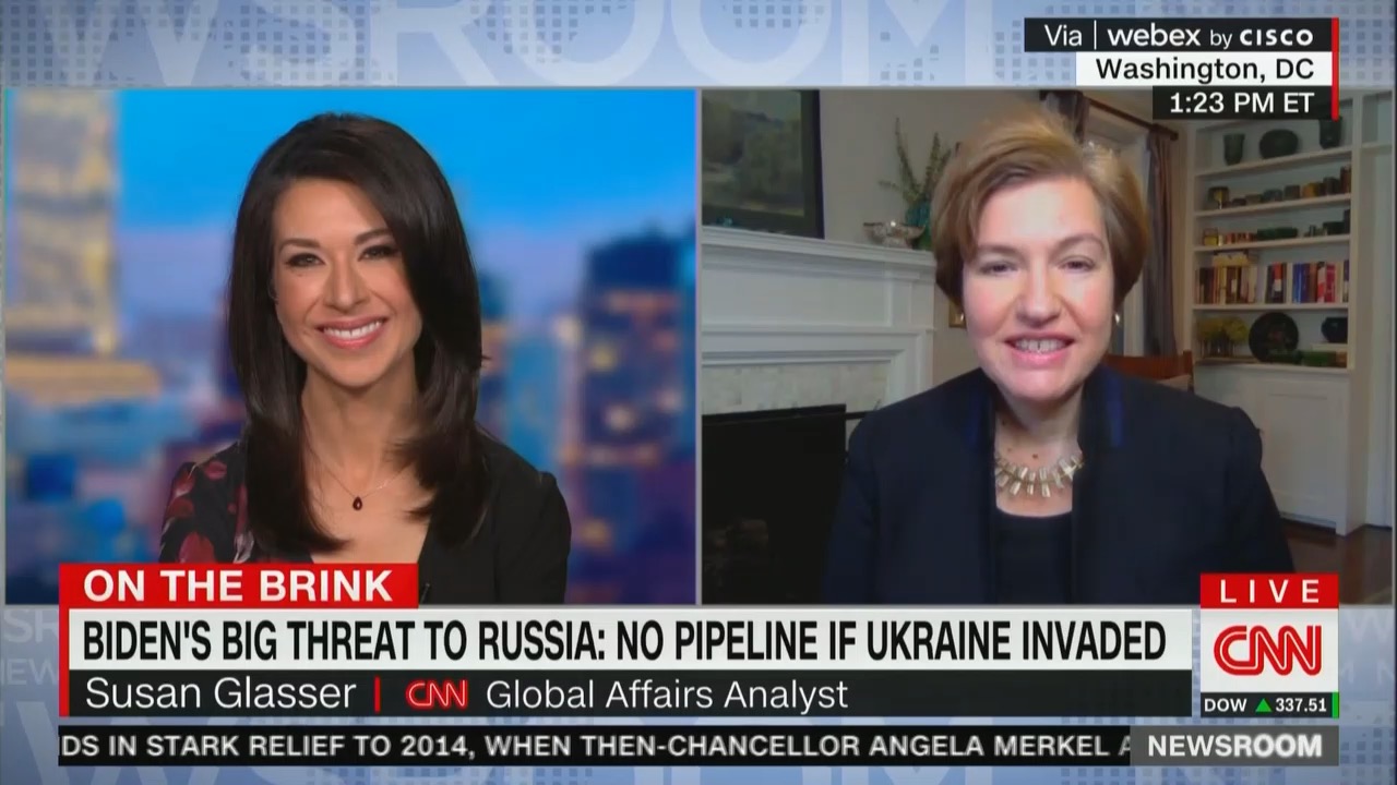 Susan Glasser, Ana Cabrera Interrupted by Barking Dog