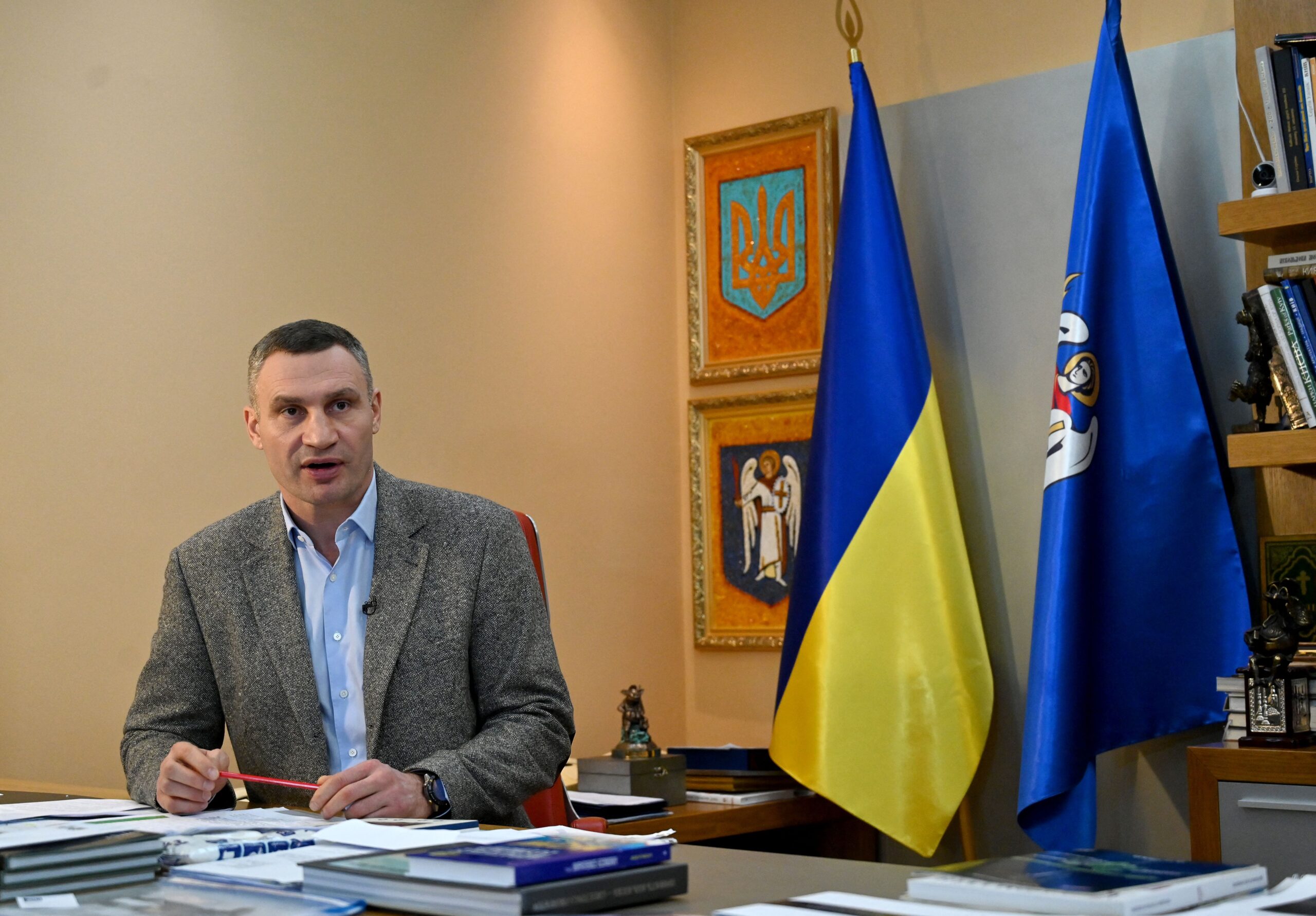 Kyiv Mayor Vitali Klitschko: Kyiv is 'Encircled'