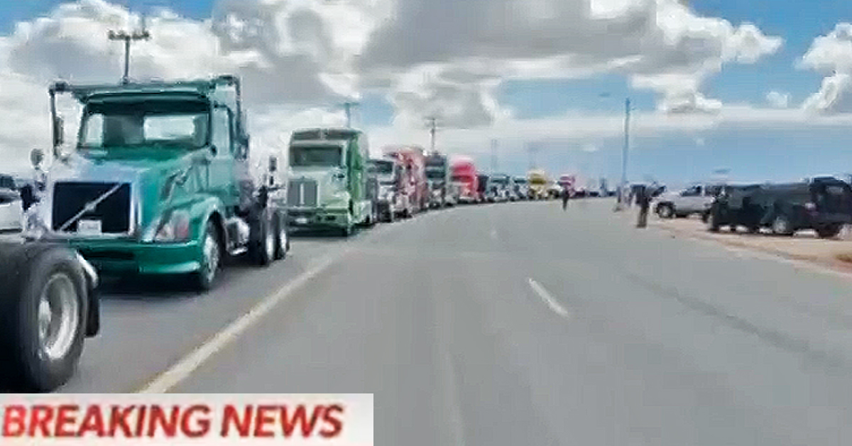 Trucker Convoy Departs CA for Planned Protest as D.C. Preps