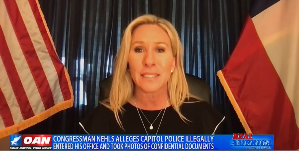 Marjorie Taylor Greene Warns of 'Gazpacho Police' Spying