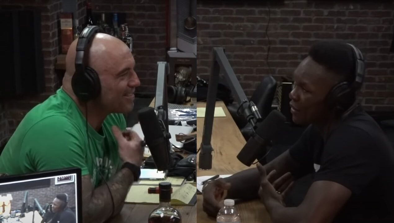 Israel Adesanya Defends Joe Rogan in N-Word Controversy