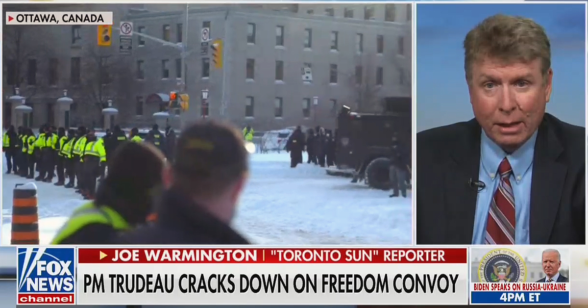 Toronto Reporter: Canada in 'Civil War' Over Convoy Protests