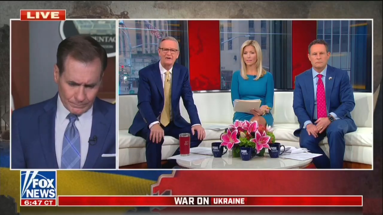 John Kirby Discusses Benjamin Hall Rescue on Fox & Friends