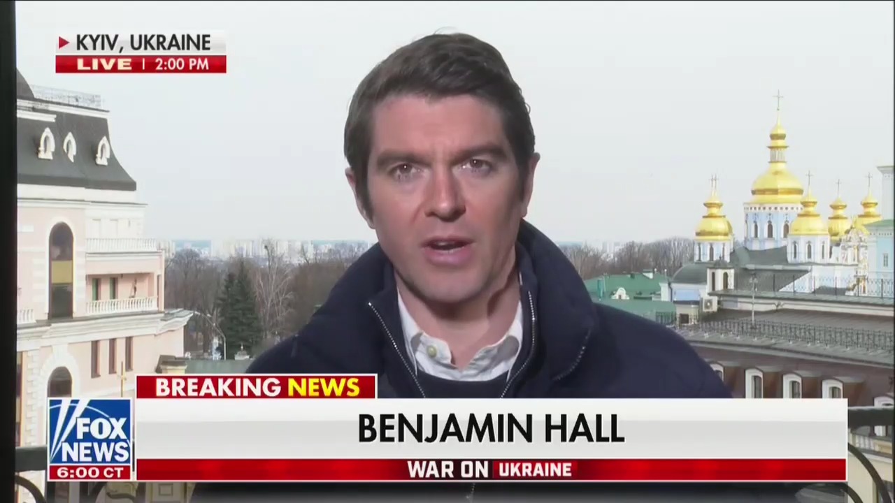 Benjamin Hall of Fox News Wounded in Ukraine