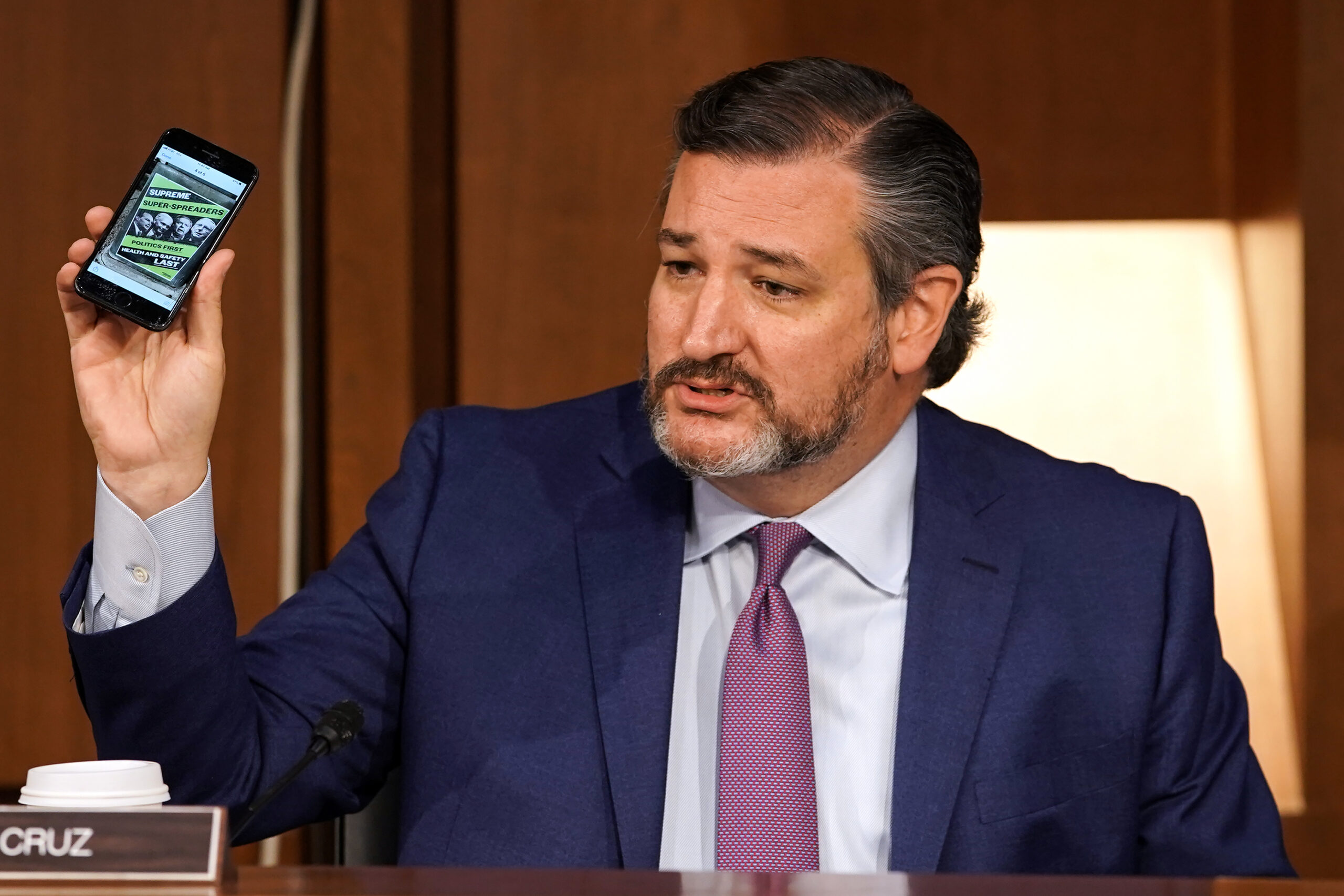 Ted Cruz Caught Checking His Mentions On Twitter