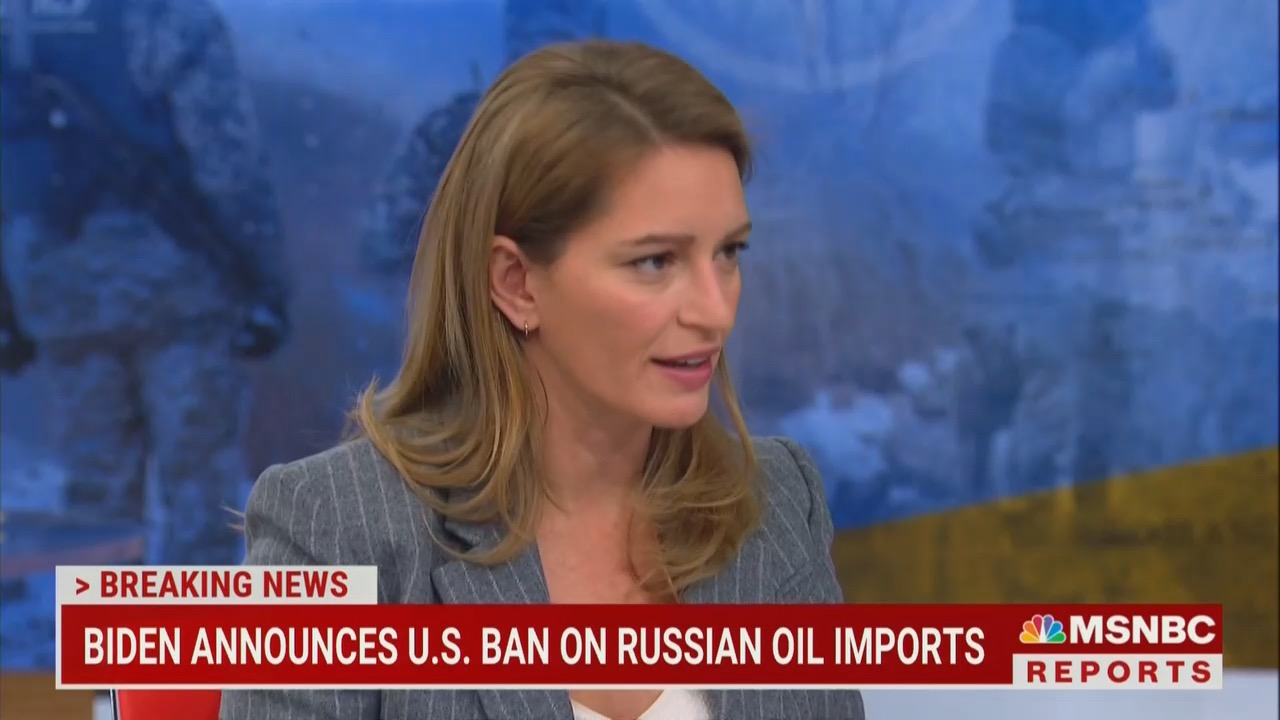 MSNBC's Katy Tur Calls for US to be 'Self-Reliant' on Energy
