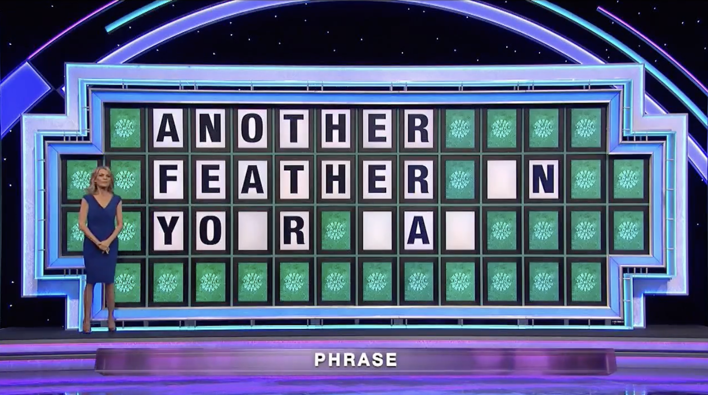 'Feather in Your Map': Wheel of Fortune Contestants Blow it