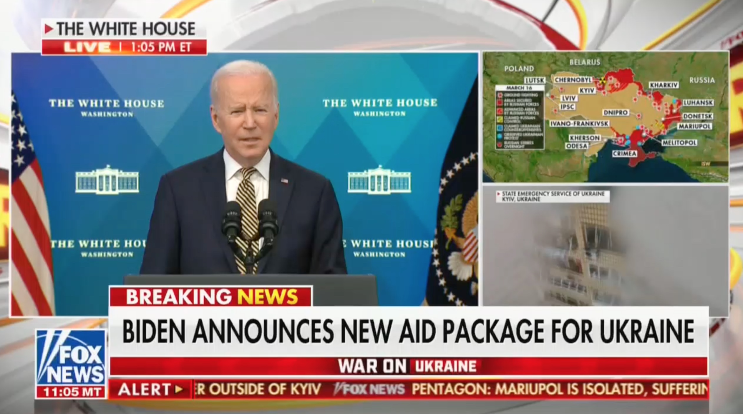 Joe Biden Announces $800 Million Aid Package for Ukraine