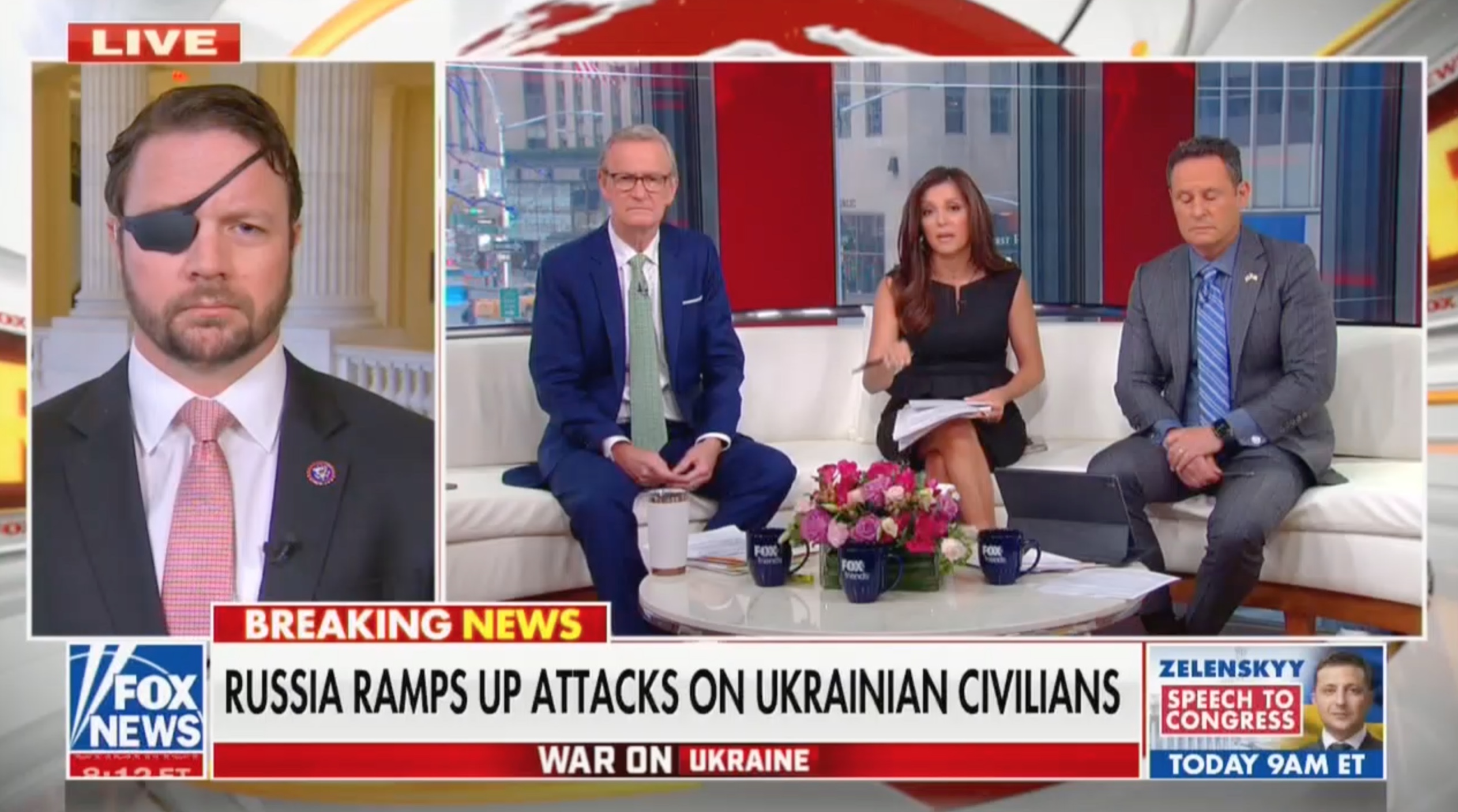 Dan Crenshaw Rebukes Rachel Campos-Duffy on Ukraine
