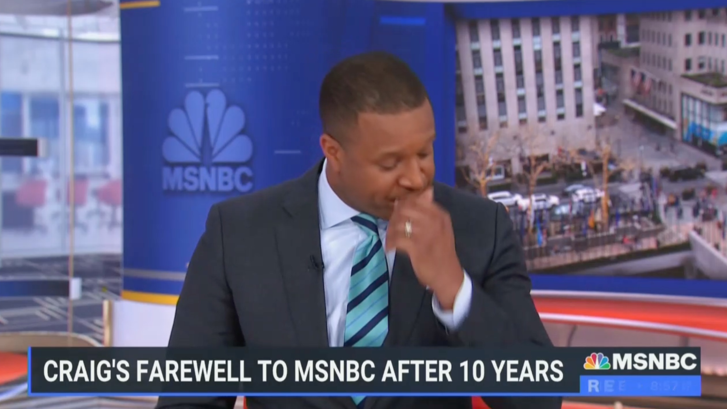 Craig Melvin Bids Farewell to MSNBC After 10 Years