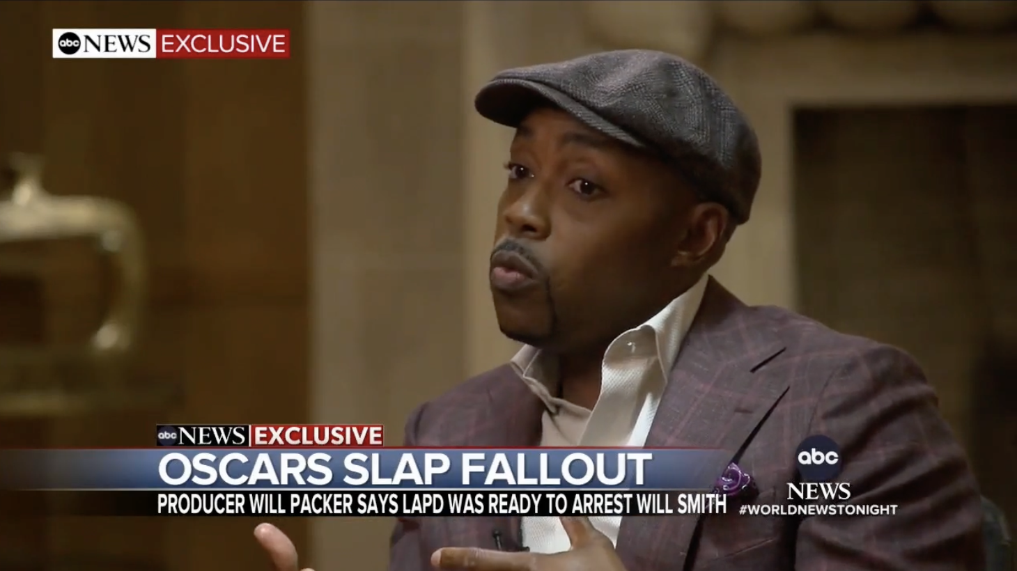 Oscars Producer: LAPD Wanted to Arrest Will Smith