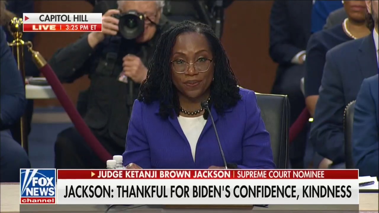Ketanji Brown Jackson Delivers Opening Statement
