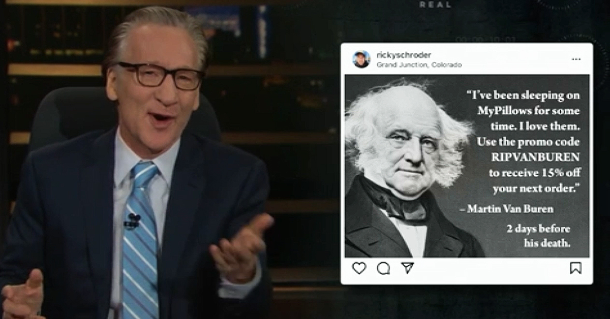 Bill Maher Shreds Ricky Schroder Over Fake Kenney Quote Meme