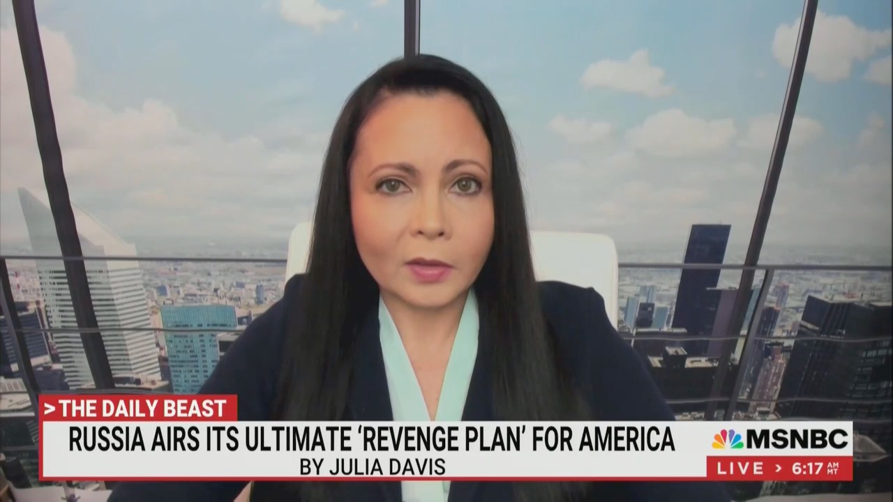 Julia Davis Discusses Russian TV Propaganda Amid Ukraine War