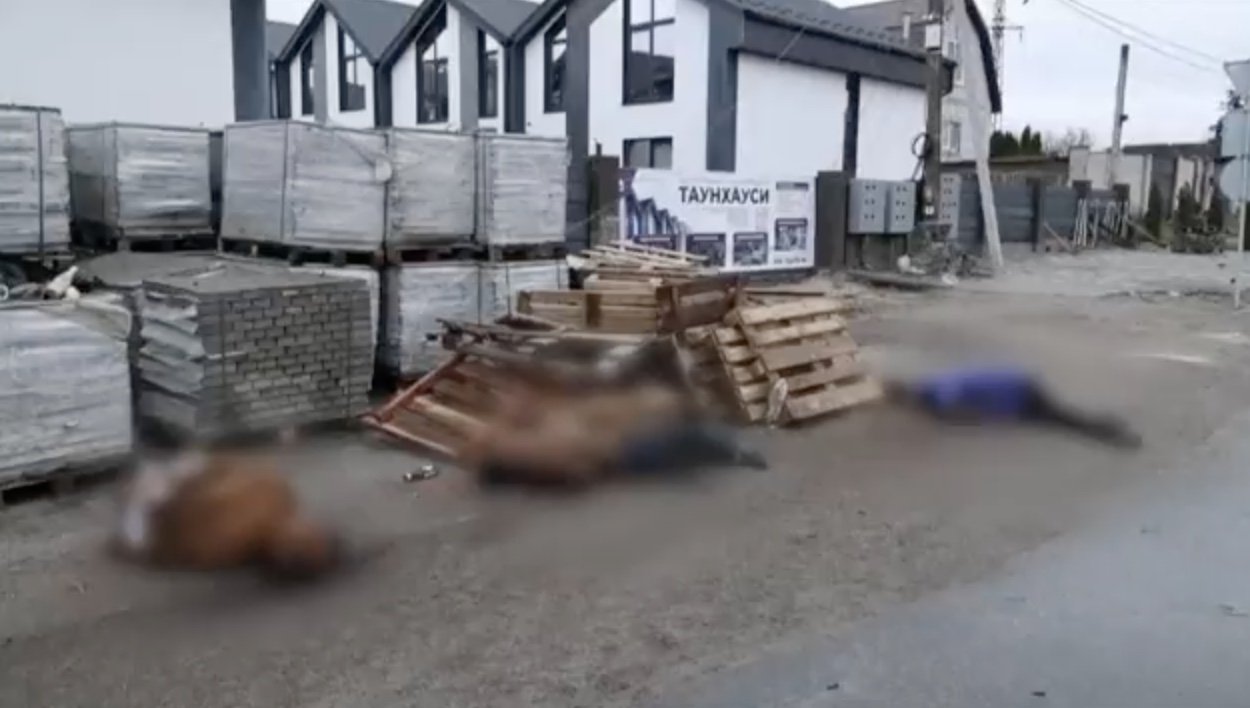 Photos Emerge of Ukrainian Civilians Killed in Bucha