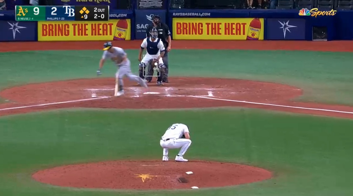 Brett Phillips Gives Up Grand Slam on Eephus Pitch