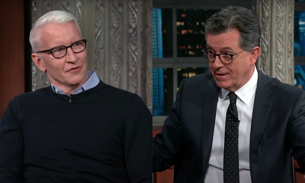 Stephen Colbert Wants Anderson Cooper to Explain CNN+