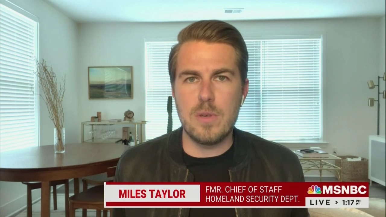 'Anonymous' Miles Taylor Leaves Republican Party