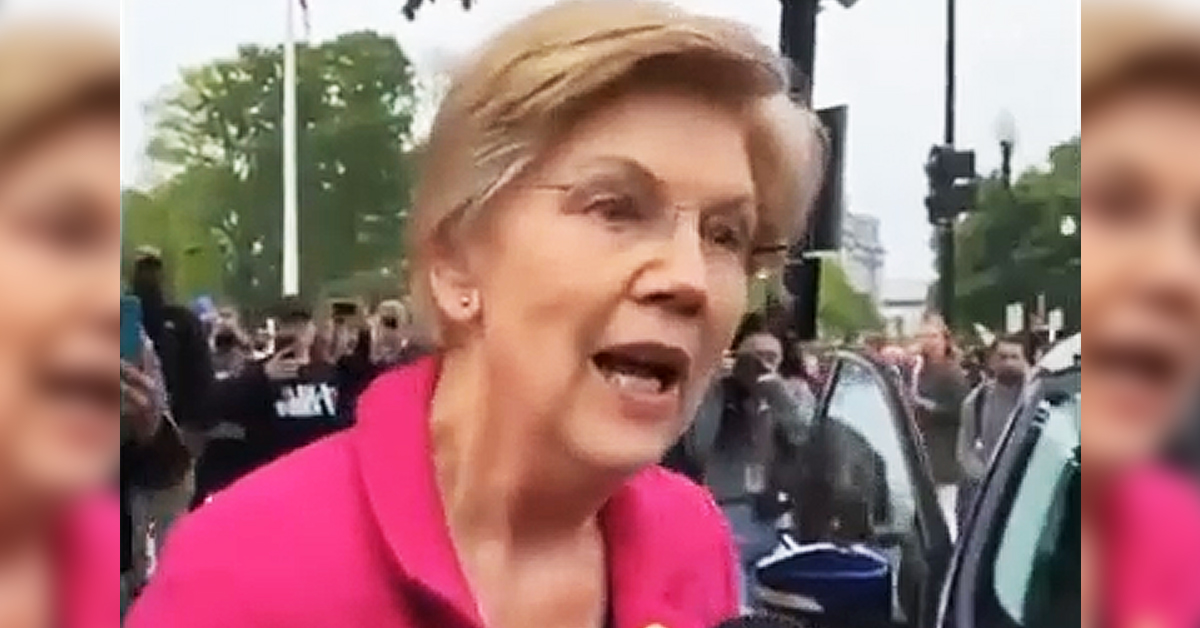 ‘Angry’ Elizabeth Warren Slams Supreme Court on Roe v. Wade