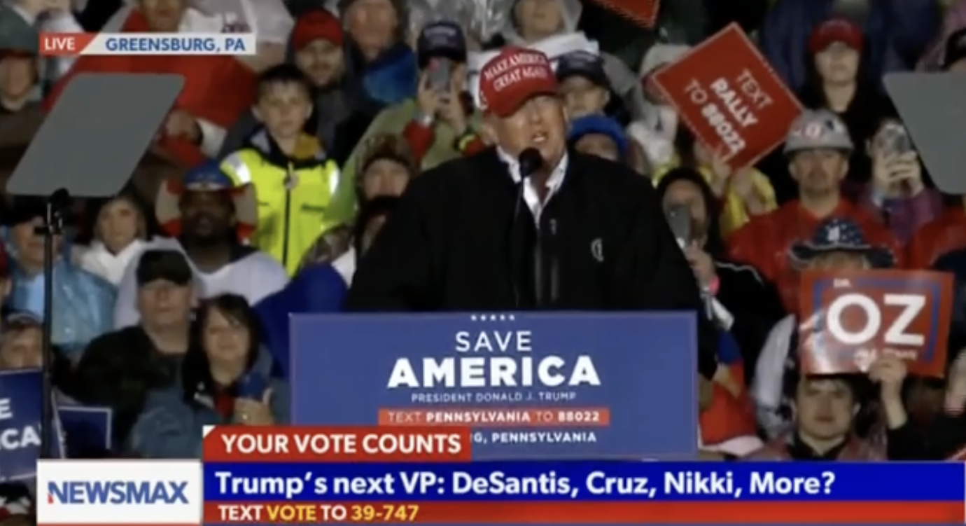 Trump Says GOP to 'End Crazy Nancy' if They Take the House