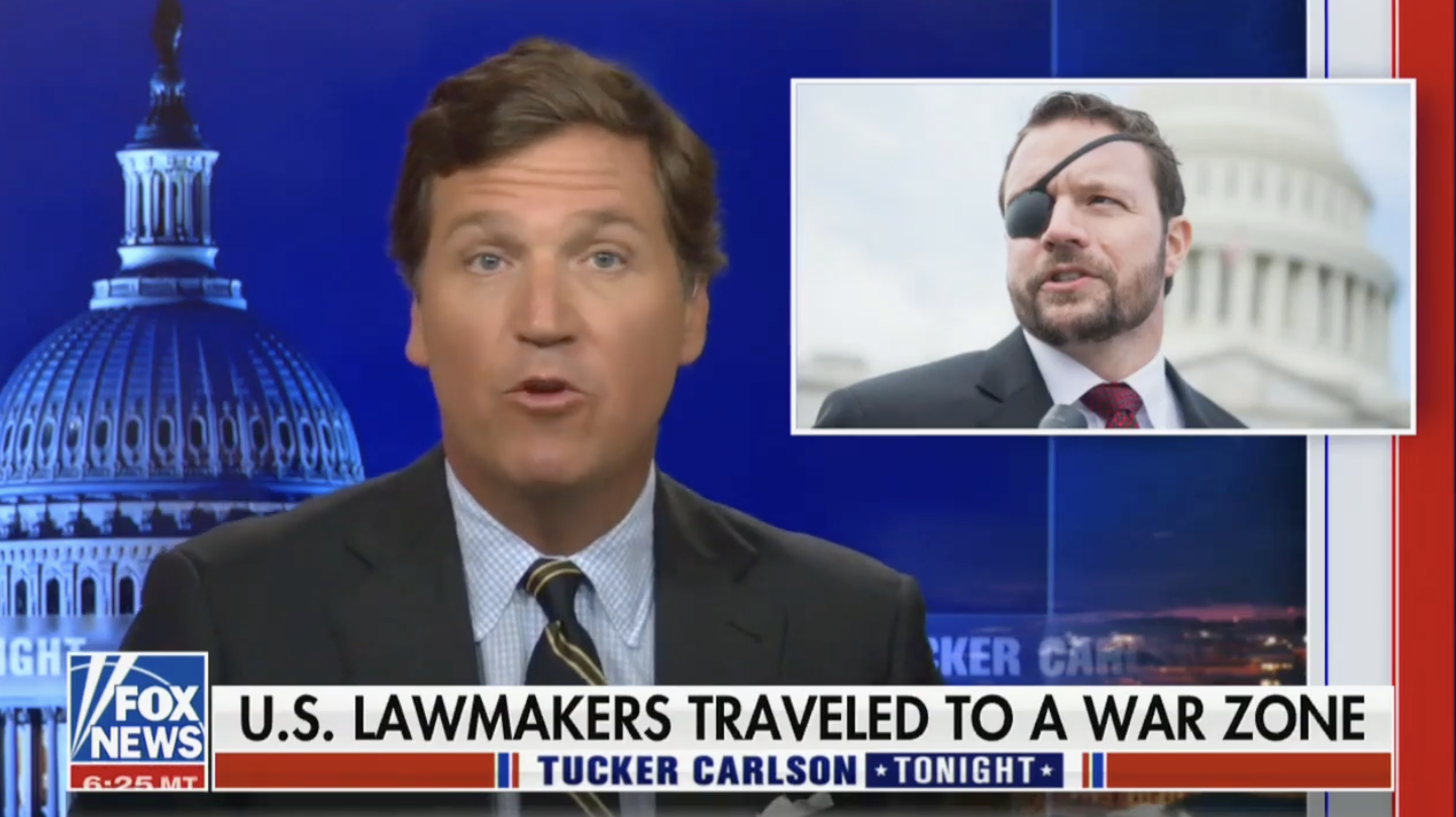 Tucker Carlson Bashes Dan Crenshaw as ‘Eyepatch McCain’