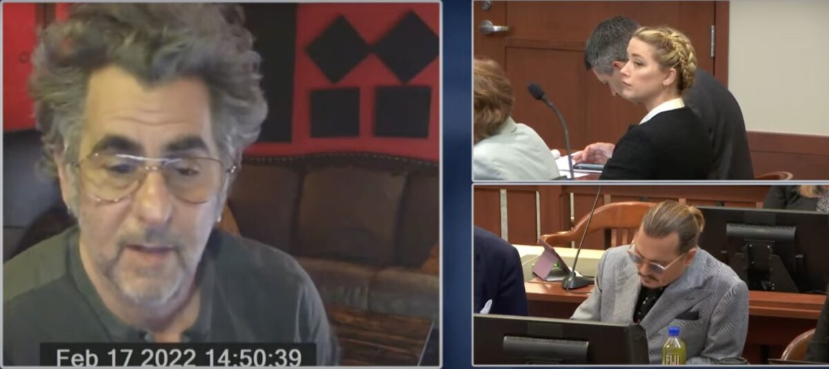 Johnny Depp Pal Bruce Witkin Saw Bruises on Amber Heard