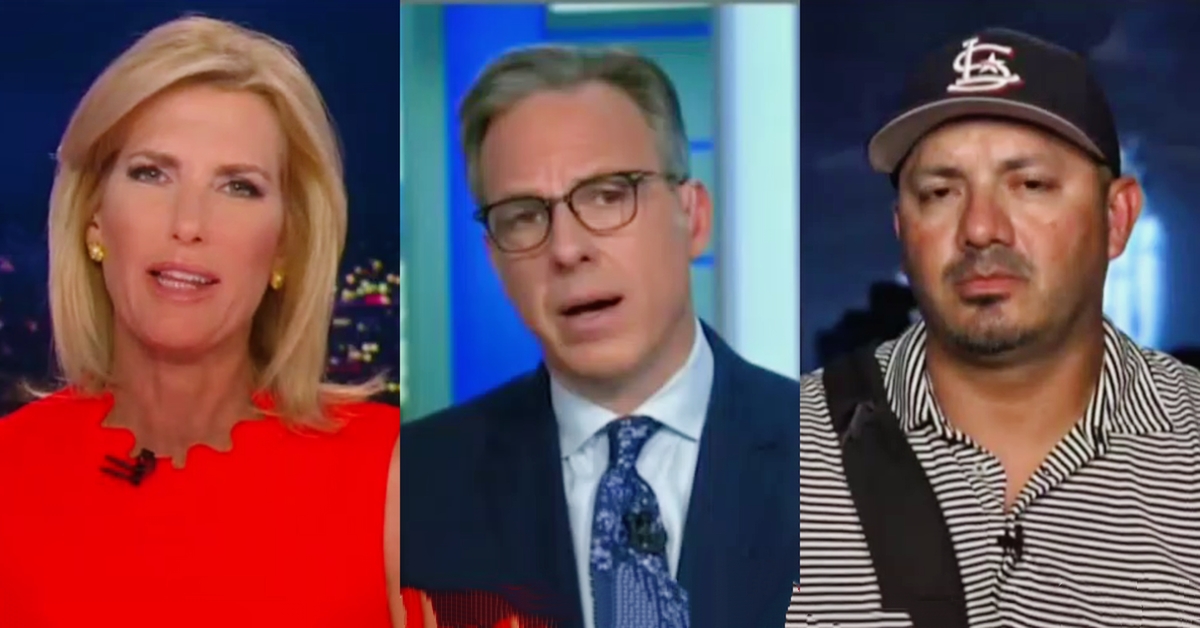 Laura Ingraham Instigates Jake Tapper and Uvalde CBP Officer
