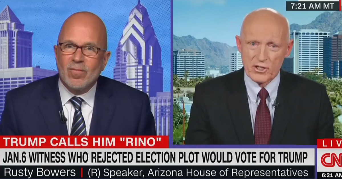 Rusty Bowers Walks Back Wanting Trump 2024 After Threats