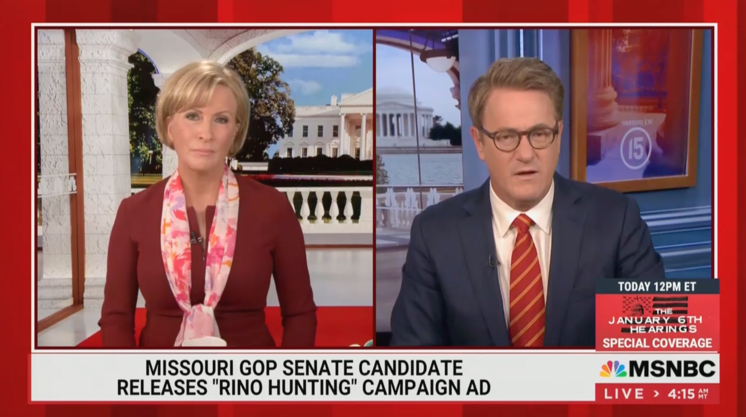Joe Scarborough Slams GOP Over Eric Greitens' RINO Hunt Ad