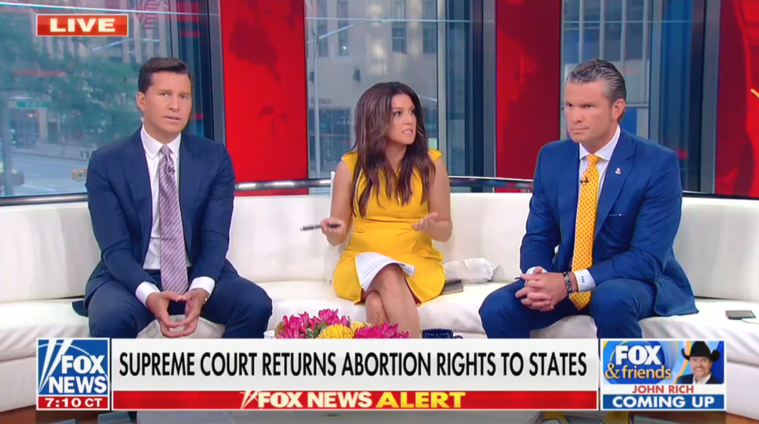 Fox & Friends Rips Ana Navarro Abortion Argument